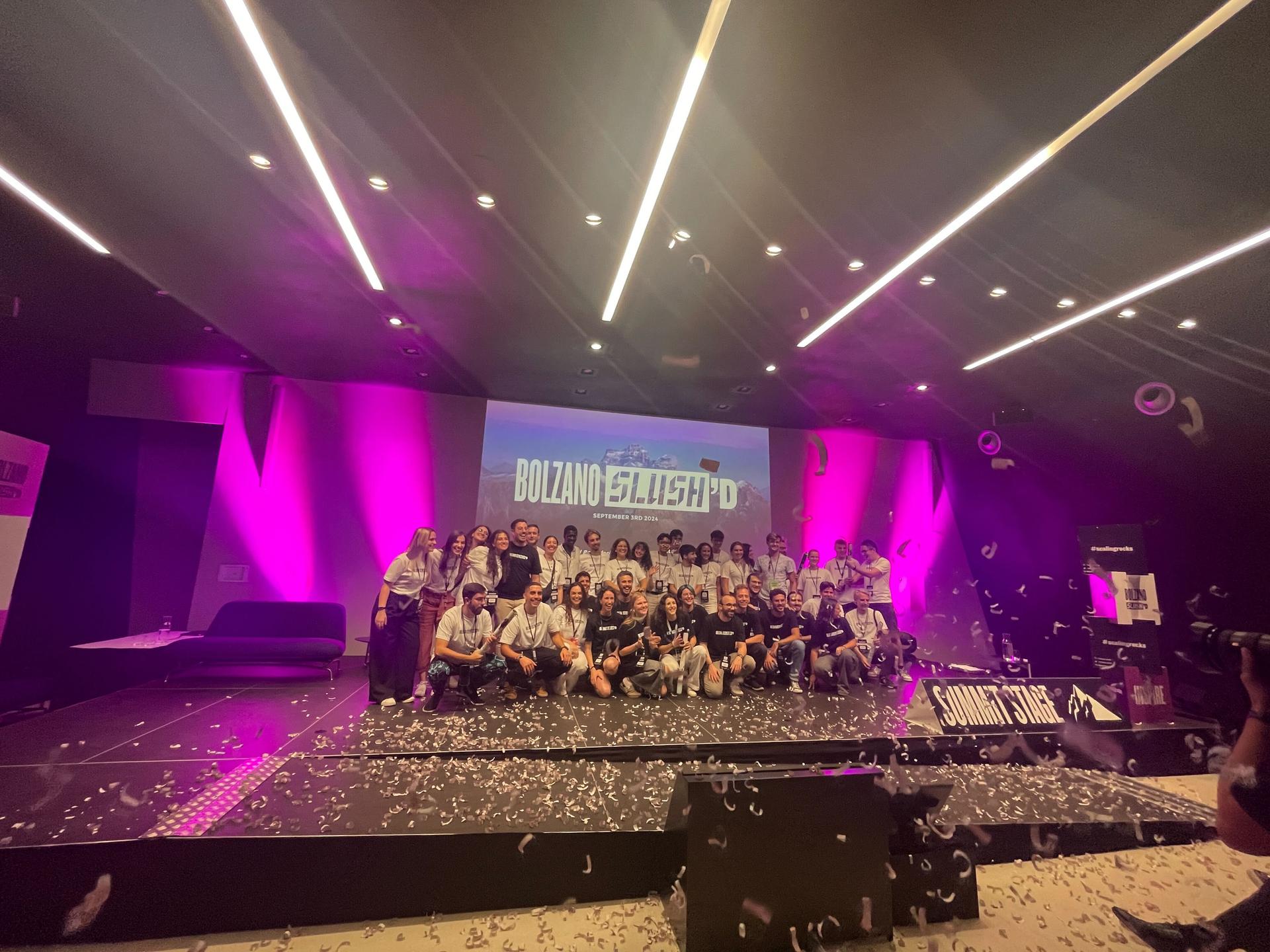 The First Slush Event in Italy, in Bolzano. With Blum - blum.vision